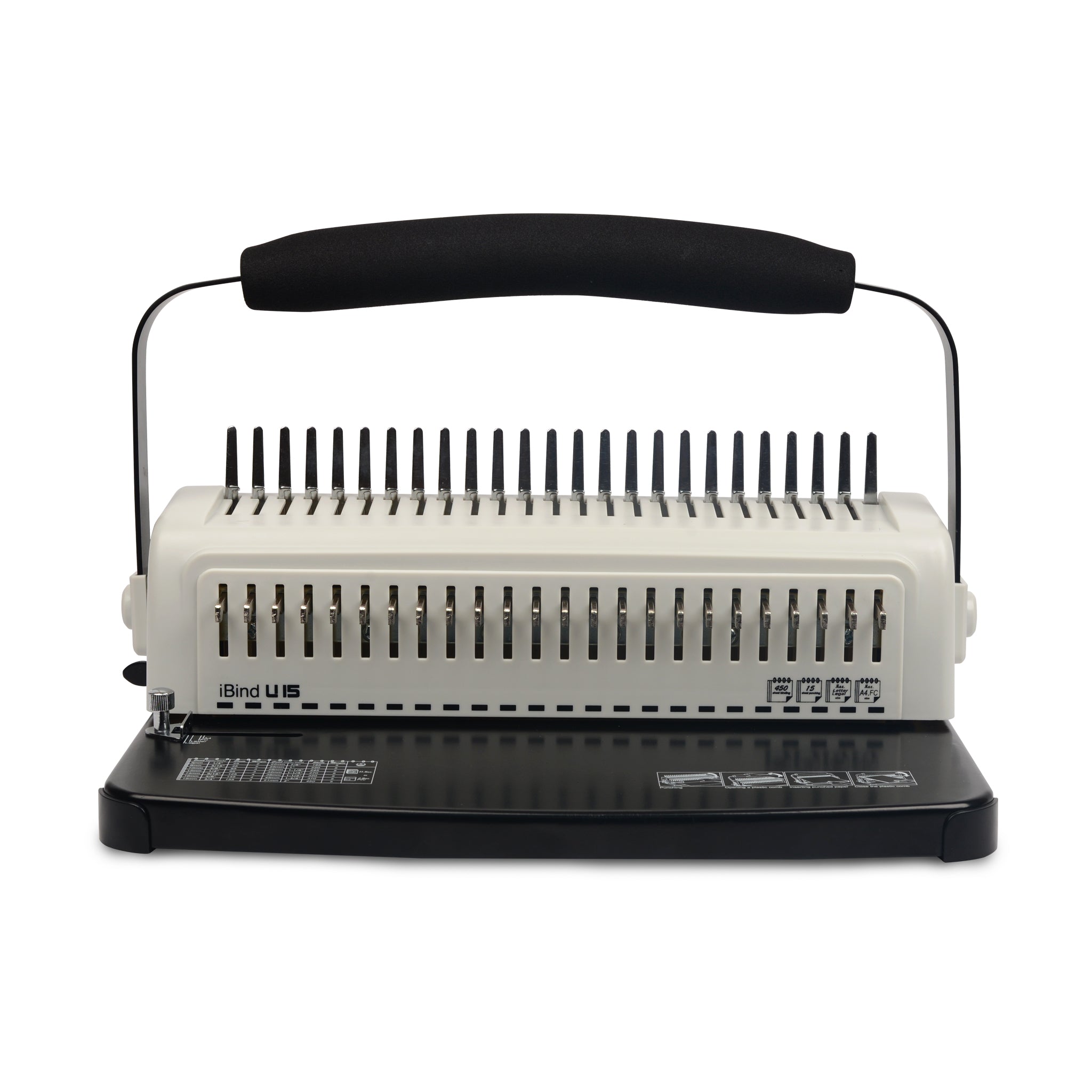 iBIND U15 COMB BINDING MACHINE – Hanna International Corporation
